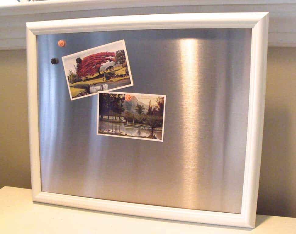 Make Your Own Magnetic Bulletin Board