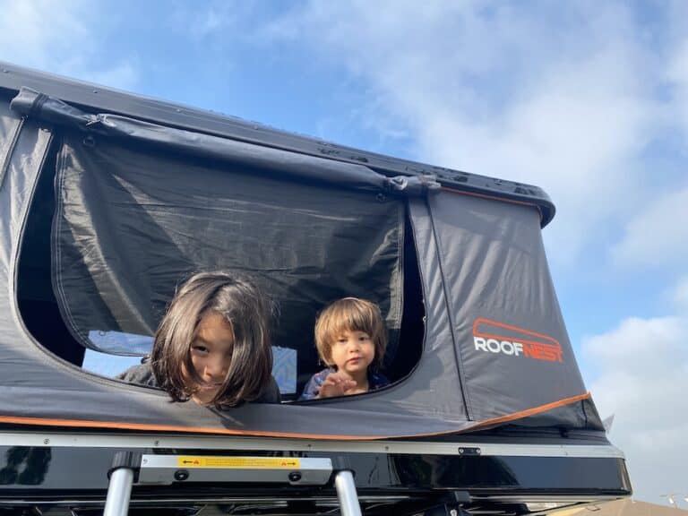 A Family Roadtrip with The Roofnest Sparrow Rooftop Tent