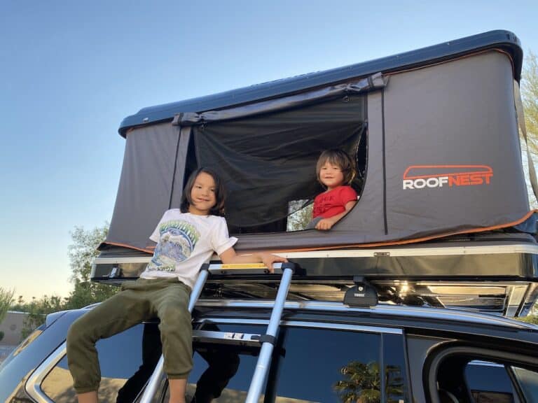 A Family Roadtrip with The Roofnest Sparrow Rooftop Tent
