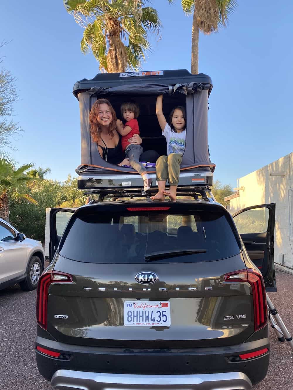 A Family Roadtrip with The Roofnest Sparrow Rooftop Tent