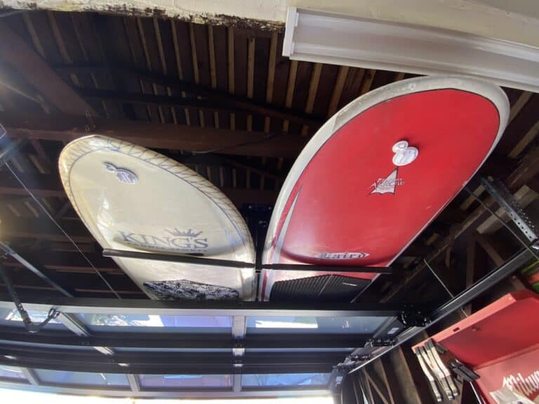 How to Install a Garage Surfboard Rack That will Protect Your Quiver