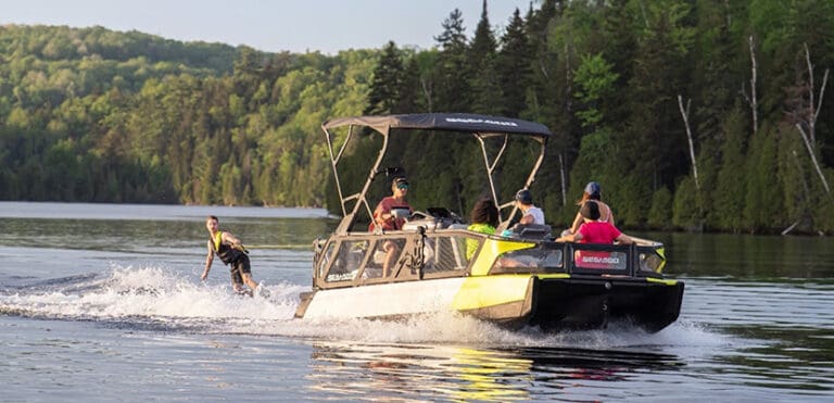 The New Sea-Doo Switch Pontoon Boat Can Do It All