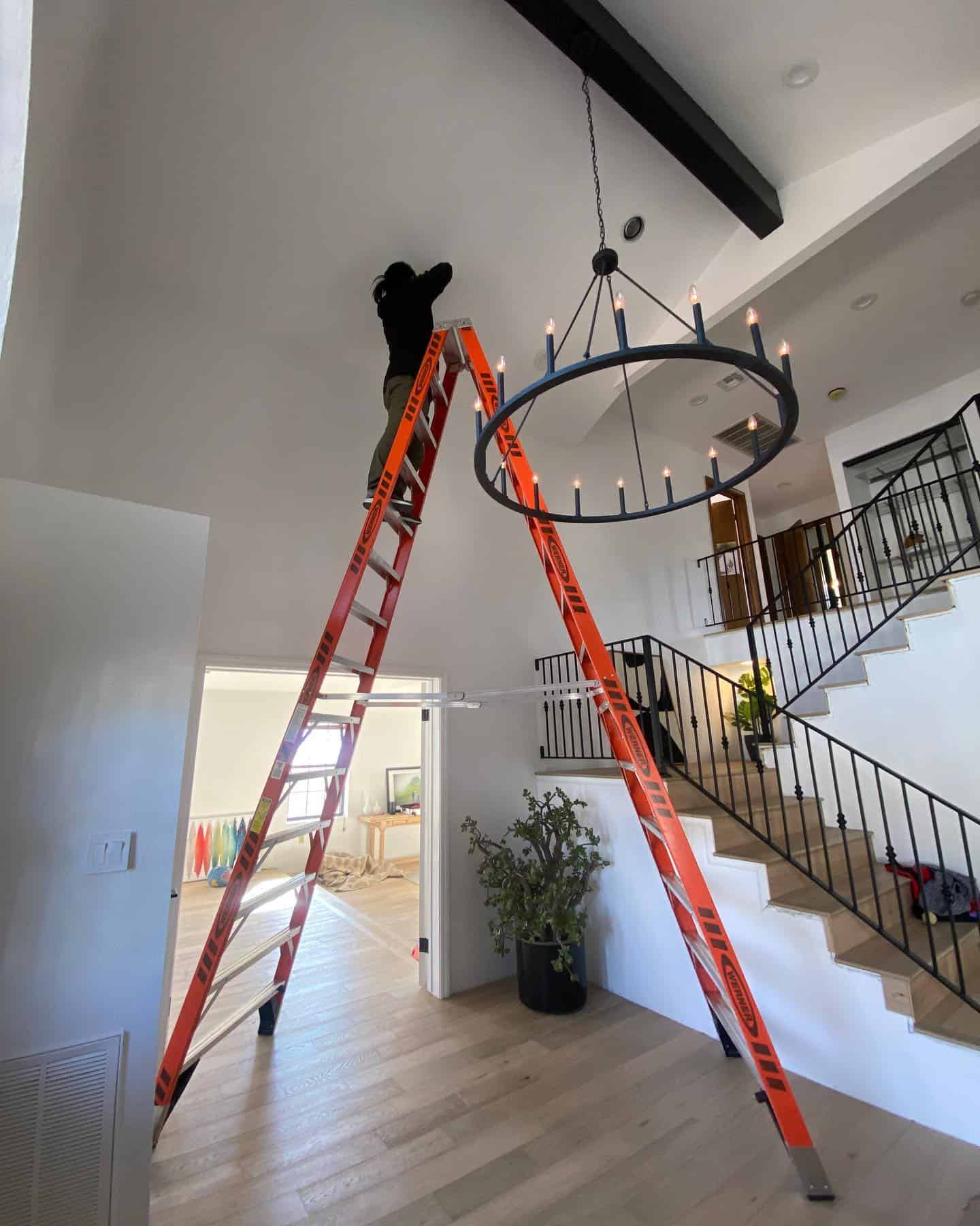 Every Household Needs a Werner Ladder for Hanging Christmas Lights and More